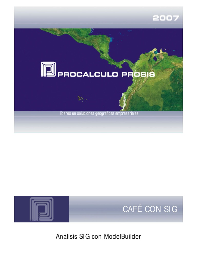 Analisis SIG Con Model Builder | PDF | Iteración | Realimentación
