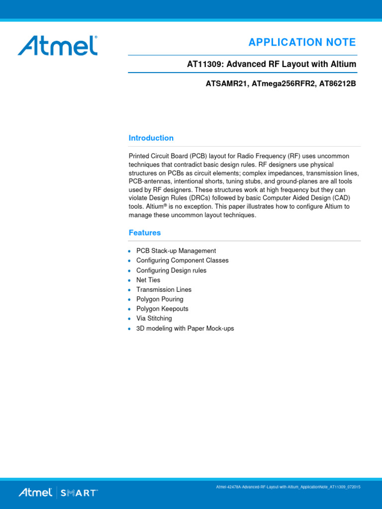 Advanced RF Layout With Altium | PDF | Printed Circuit Board ...