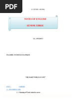 English Functional Writing Notes | PDF