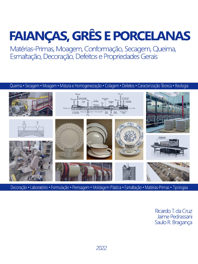 Faiancas Gres e Porcelanas 1 | PDF | Esmalte | Materiais