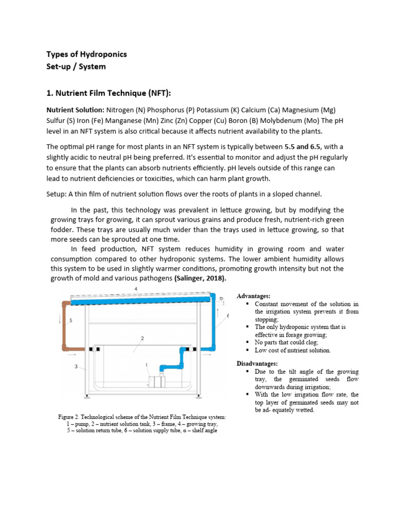 Types-of-Hydroponics-Set-up-Systems | PDF | Plant Nutrition | Nutrients