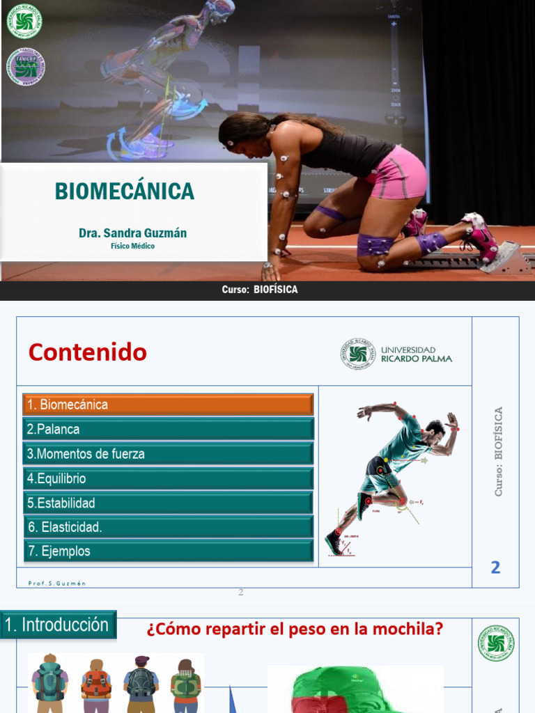 Clase 2 - Biomecanica 2023i Alumno | PDF | Palanca | Biomecánica