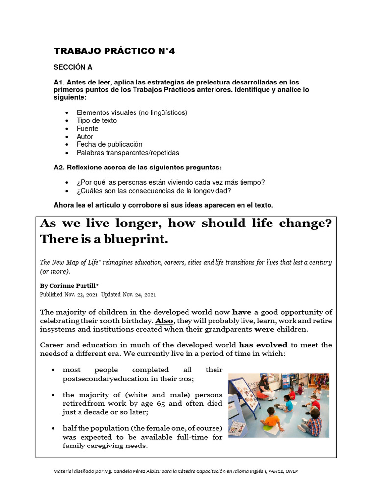 As We Live Longer, How Should Life Change? There Is A Blueprint | PDF ...