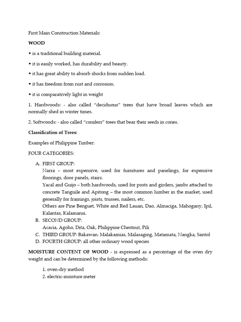 Wood and Metal Construction Basics | PDF | Lumber | Wood