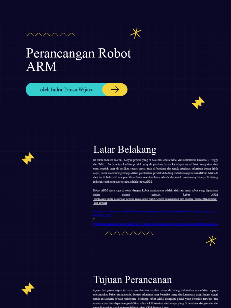 Perancangan Robot ARM | PDF