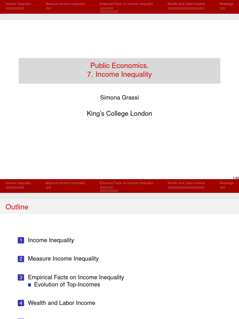6SSMN966 Lecture 8 Part 1 | Download Free PDF | Economic Inequality | Discrimination & Race ...