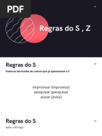 Regras de Uso de S e Z | PDF