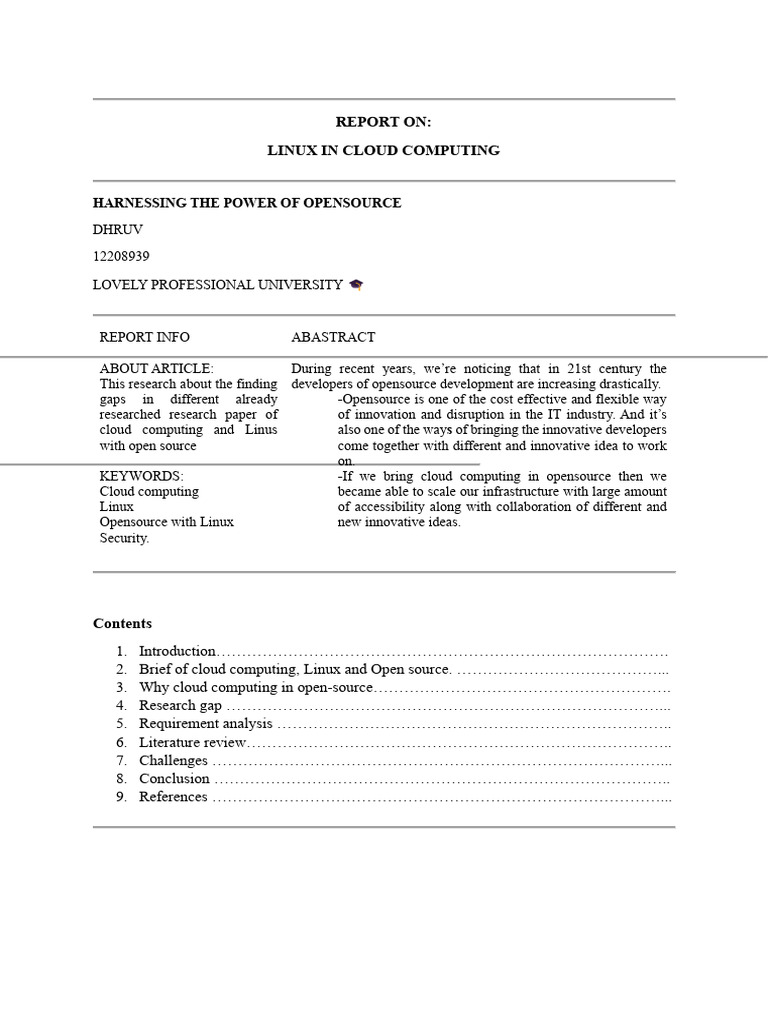 Dhruv Cse423 | PDF | Cloud Computing | Linux