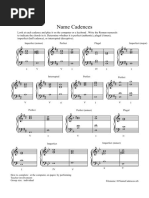 4-Part Harmony SATB Chorale Writing: The Rules | PDF | Elements Of ...