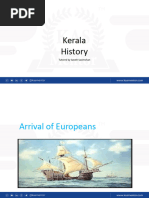 Kerala Historical Timeline Highlights | PDF | Kerala