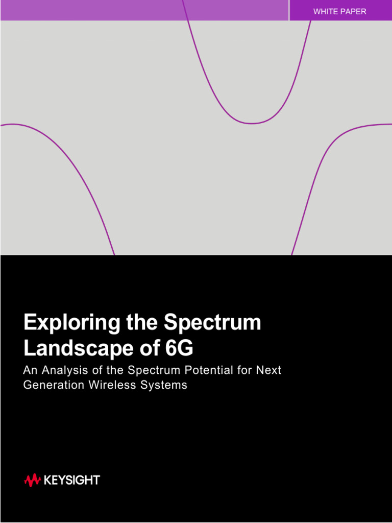 6G Spectrum Analysis: Key Bands | PDF | Radio Spectrum | Extremely High ...