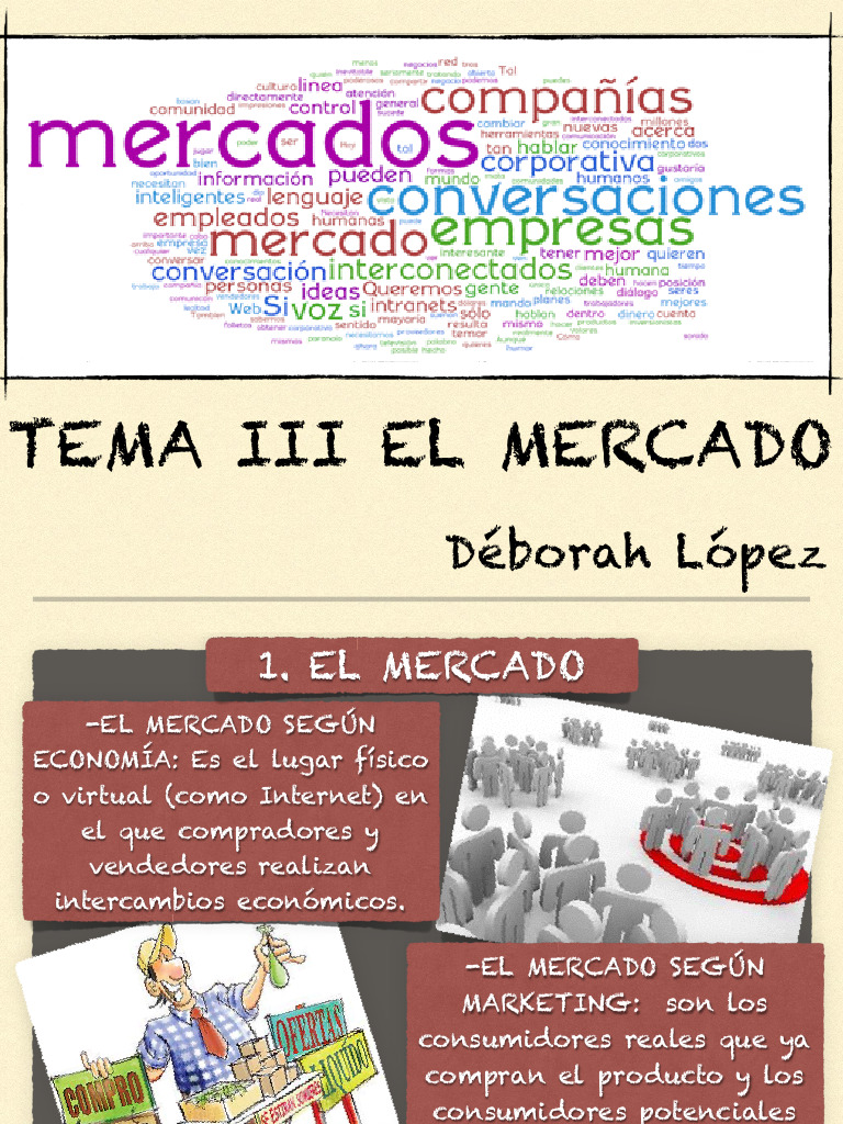 Ud2 El Mecado y Los Clientes | PDF | Mercado (economía) | Cliente