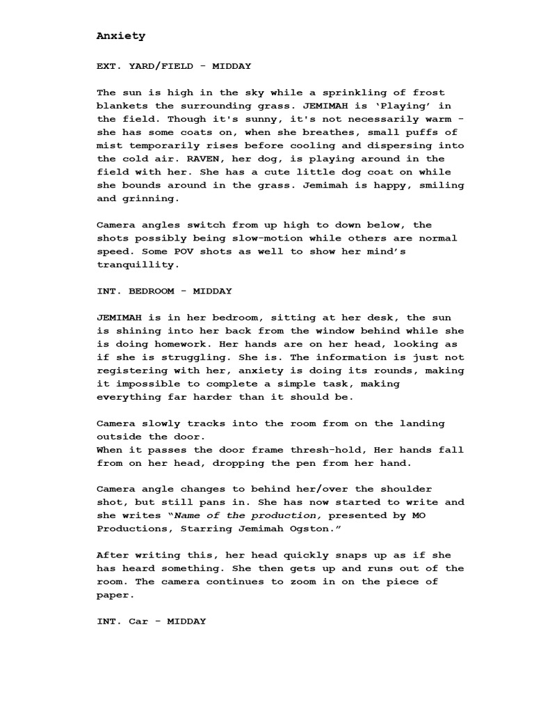 Young Adult Anxiety Journey | PDF