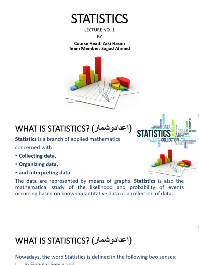 Introduction To Statistics | PDF | Statistics | Probability Distribution