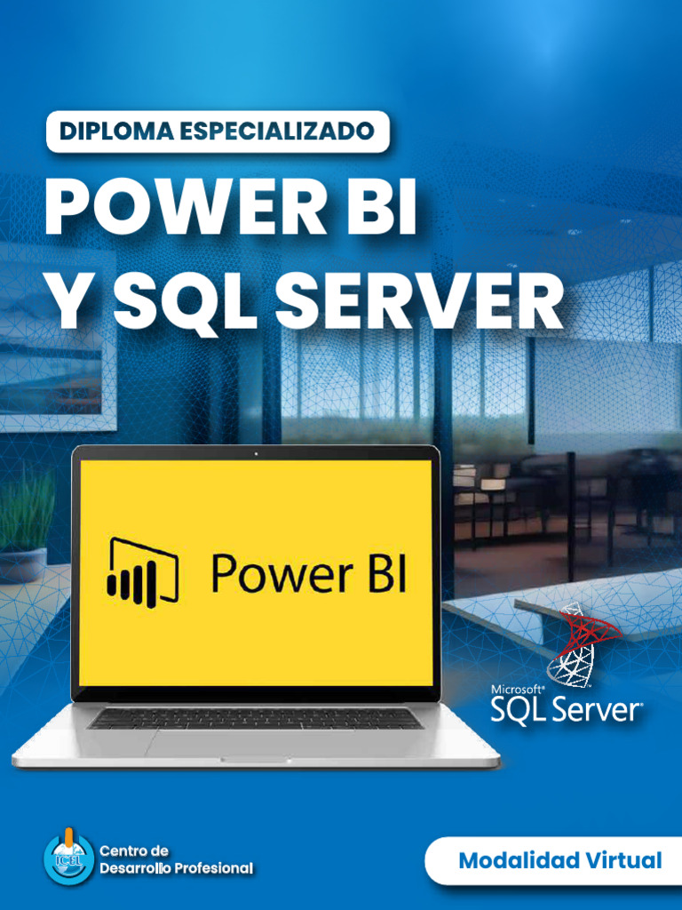 Power BI y SQL Server - Icel - Pe | PDF | SQL | Moodle