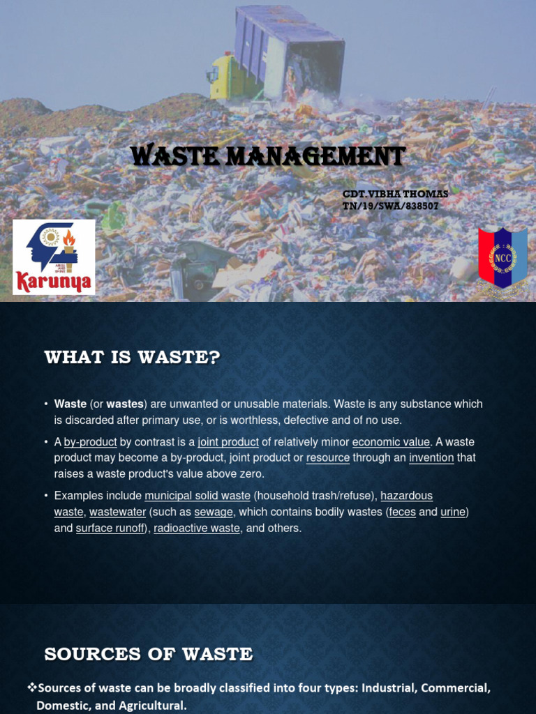 Waste Management | Download Free PDF | Waste Management | Waste