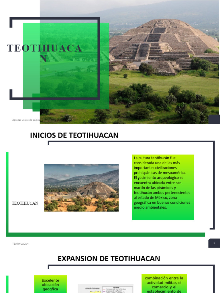 Teotihuacan | PDF | Mesoamérica