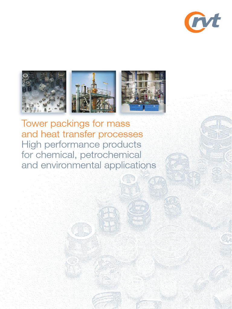 RVT Tower Packings 150319 | PDF | Density | Ceramics