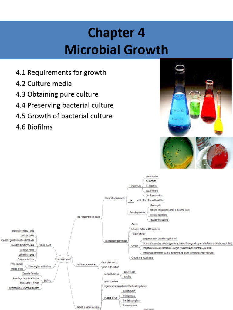 Chapter 3 Bio461 (Revised) | PDF | Growth Medium | Colony Forming Unit