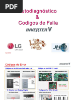 CÓDIGOS de ERROR Aire Acondicionados ON - OFF e INVERTER | PDF | Ingenieria Eléctrica | Ciencias ...