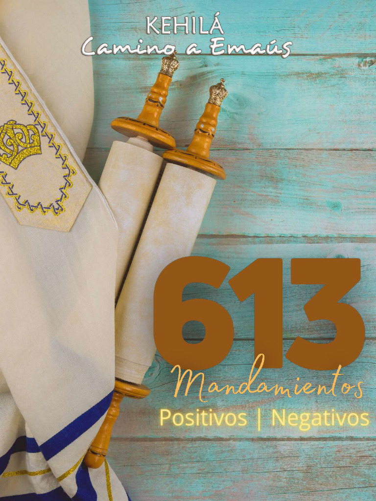 613 Mandamientos Positivos y Negativos-1 | PDF | Uva | Sucot