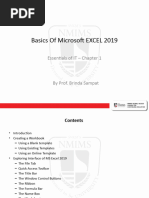 Microsoft Excel 2019 For Beginners | PDF | Spreadsheet | Microsoft Excel