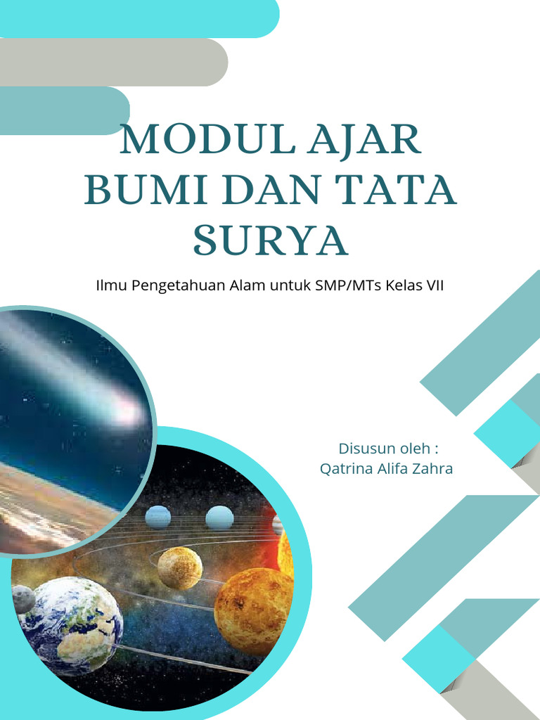 Modul Ajar Bumi Dan Tata Surya Kelas 7 Pdf