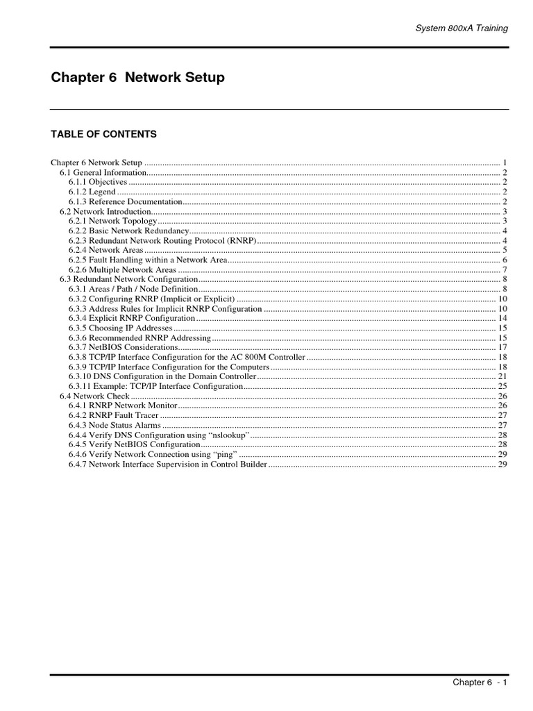 T305-06 Network Setup - RevE | Download Free PDF | Computer Network | Domain Name System