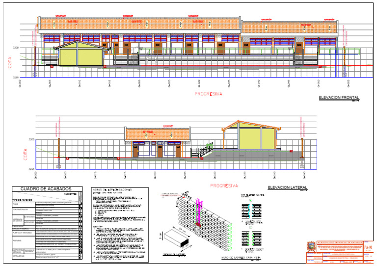 ARQUITECTURA 05- A1 | PDF | Elementos arquitectónicos | Ingeniería de Edificación