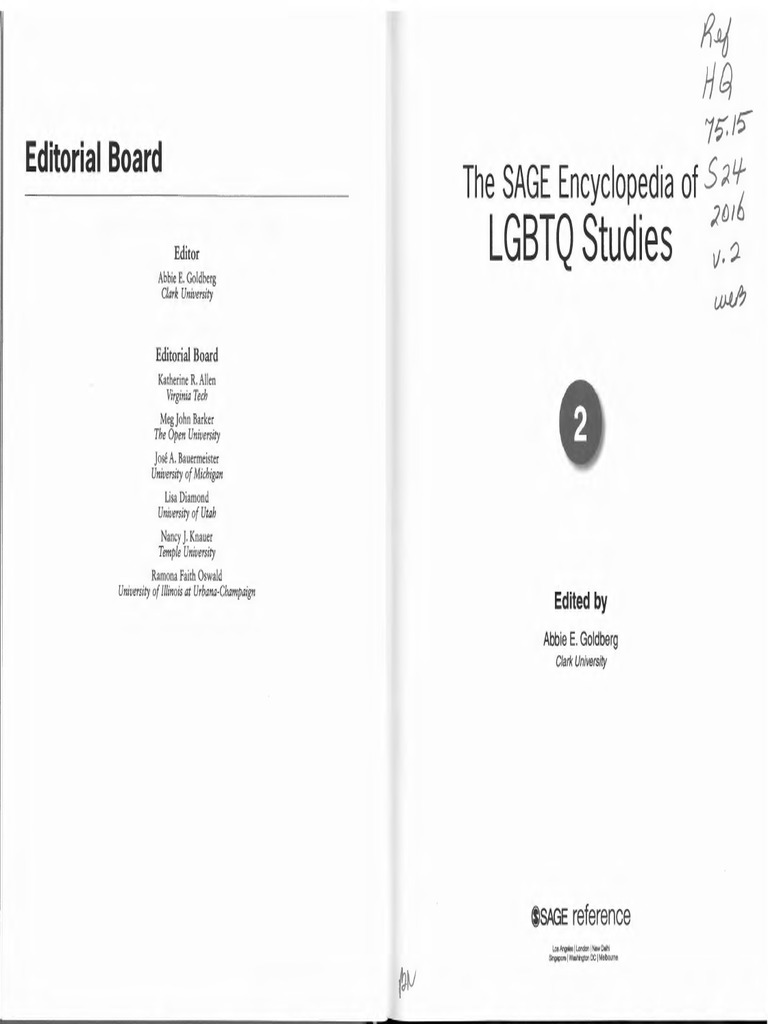 Bolen, Derek M. (2016) - "Homonormativity." | PDF | Homophobia | Lgbt