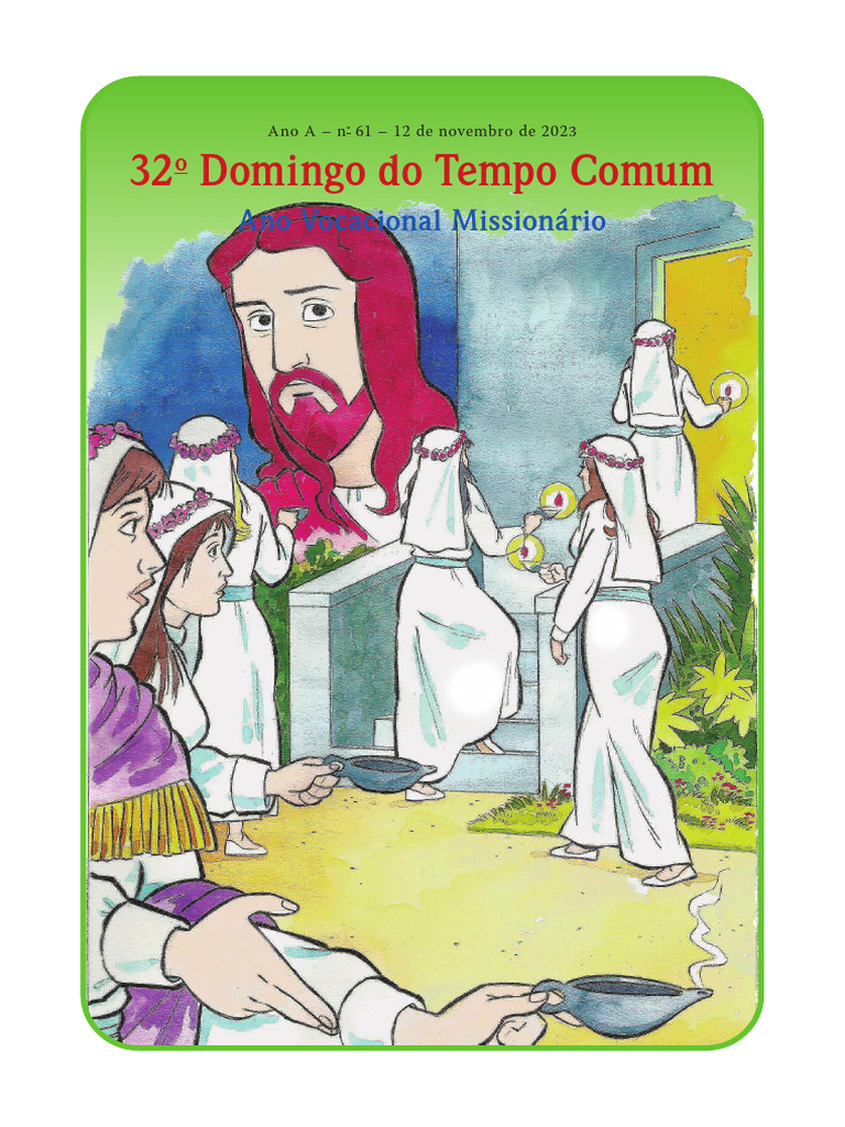 Folheto Da Santa Missa Do Domingo | PDF | Eucaristia | Jesus Folheto Da Santa Missa Do Domingo | PDF | Eucaristia | Jesus
