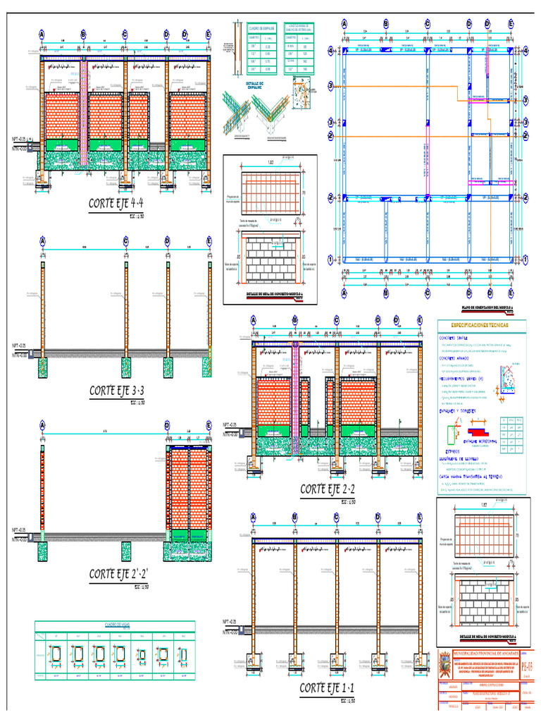 Estructuras MODULO a (1) A1 | PDF | Pi