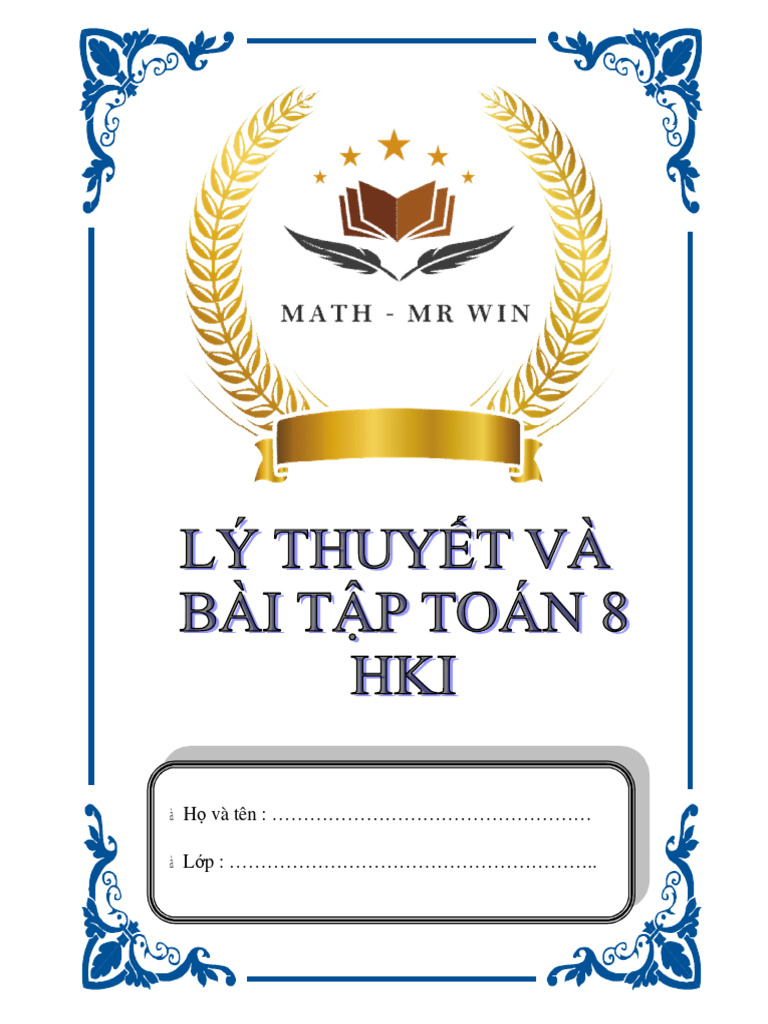 Ly Thuyet Va Bai Tap Toan 8 HKI | PDF