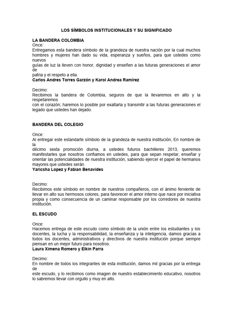 Entrega de Simbolos | PDF | Salud y bienestar