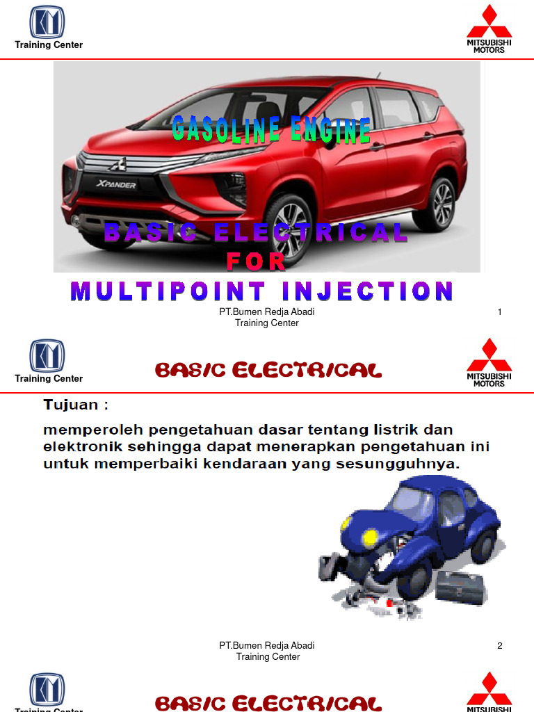 1.MPI Basic Electrical For MPI | PDF