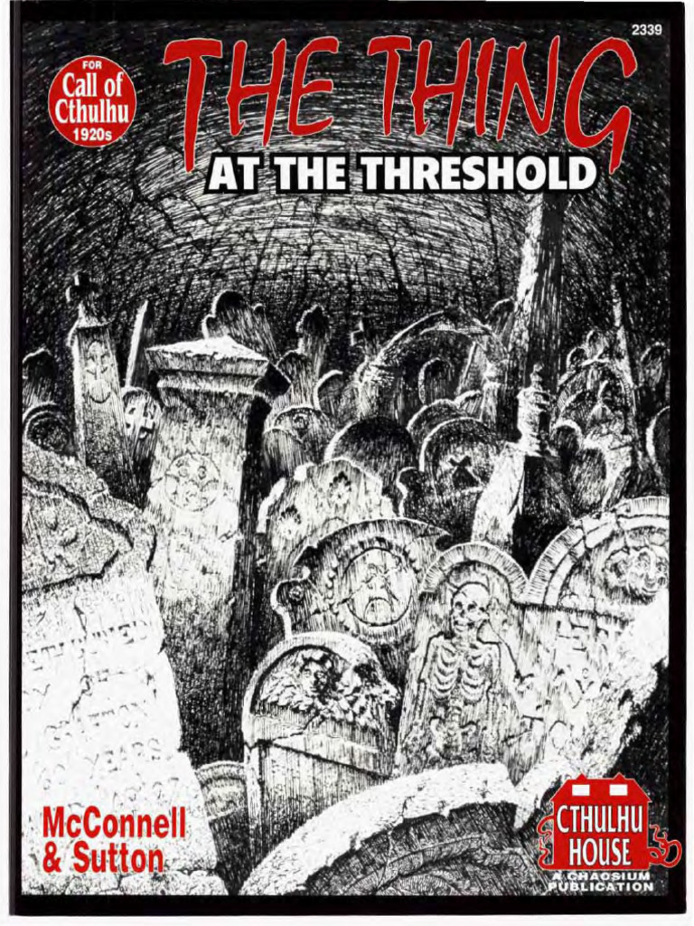 Call of Cthulhu - The Thing at The Threshold | PDF