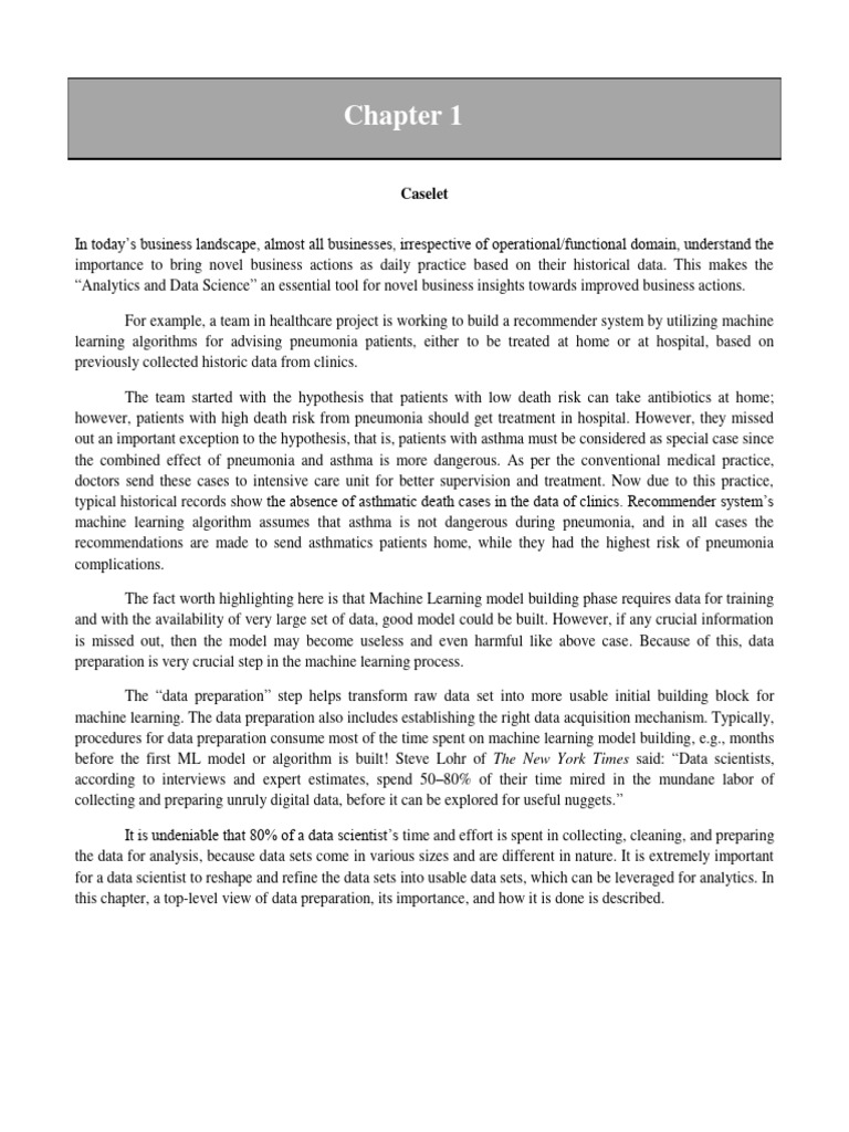 Data Mining Caselets | PDF | Data Analysis | Dependent And Independent ...