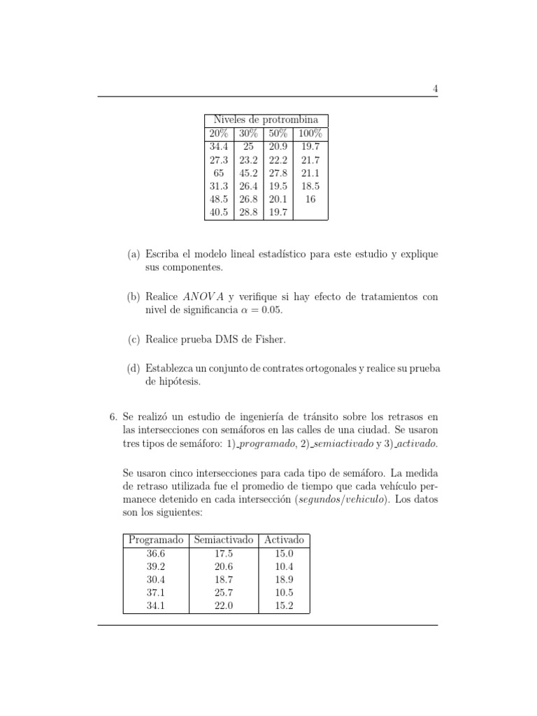 Diseño Completamente Al Azar | PDF | Análisis estadístico | Enseñanza ... Diseño Completamente Al Azar | PDF | Análisis estadístico | Enseñanza ...