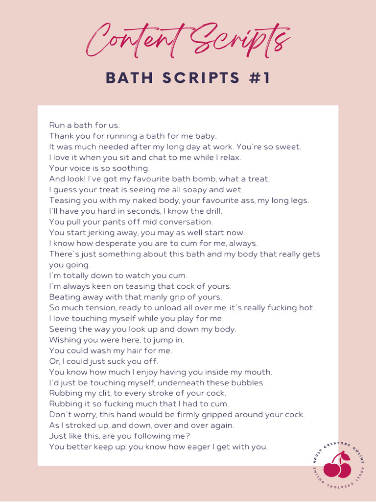 Bath Scripts | PDF