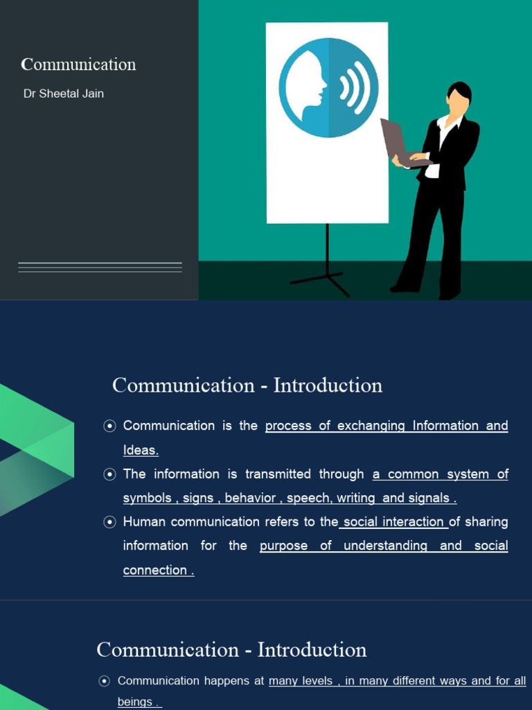 Introduction - Communication | PDF Introduction - Communication | PDF