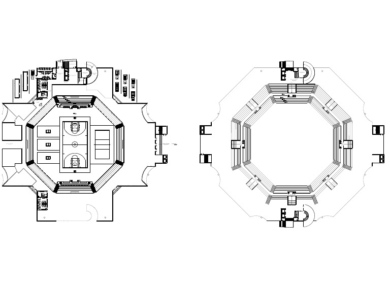 Sports Arena Floor Plan Overview | PDF