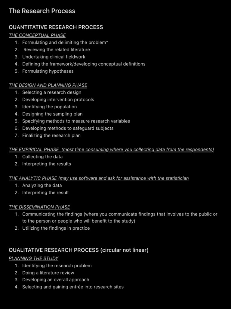 The Research Process | PDF | Data Analysis | Data