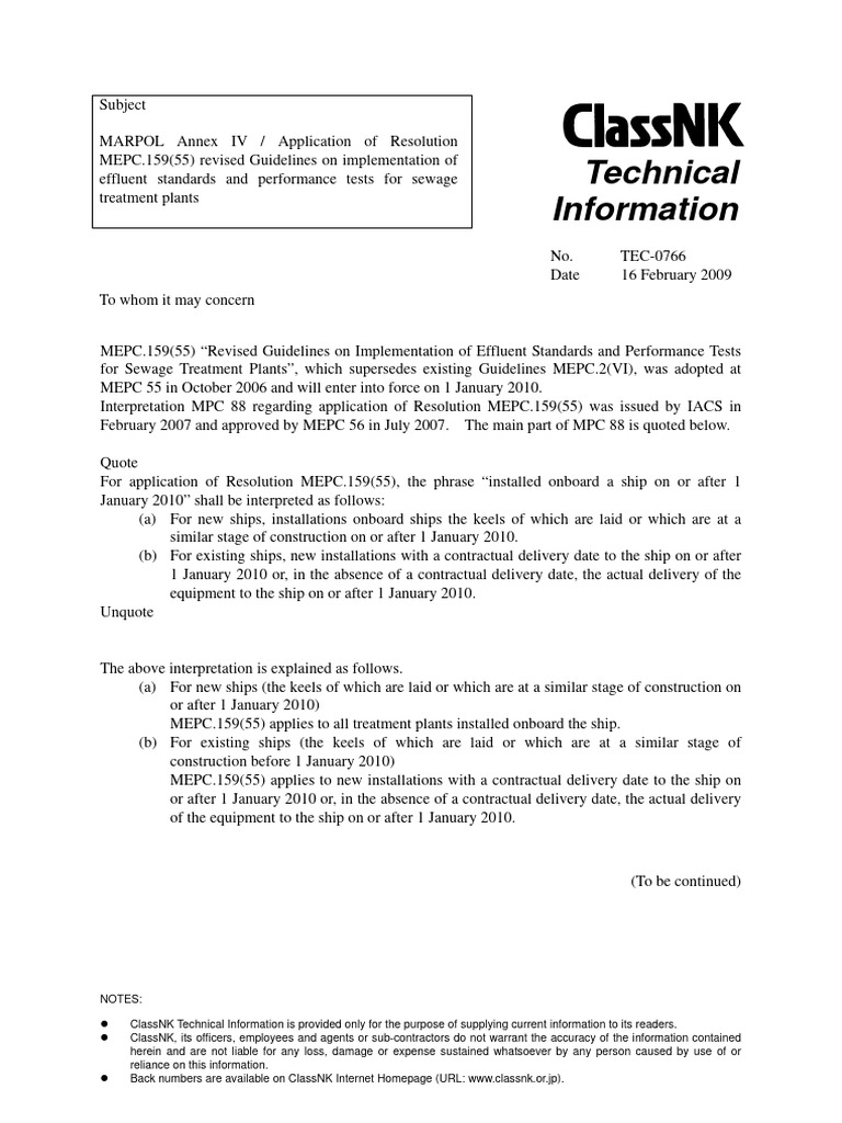 Revised Guidlines - Sewage Treatment Plant Class NK | PDF | Sewage Treatment | Sewage