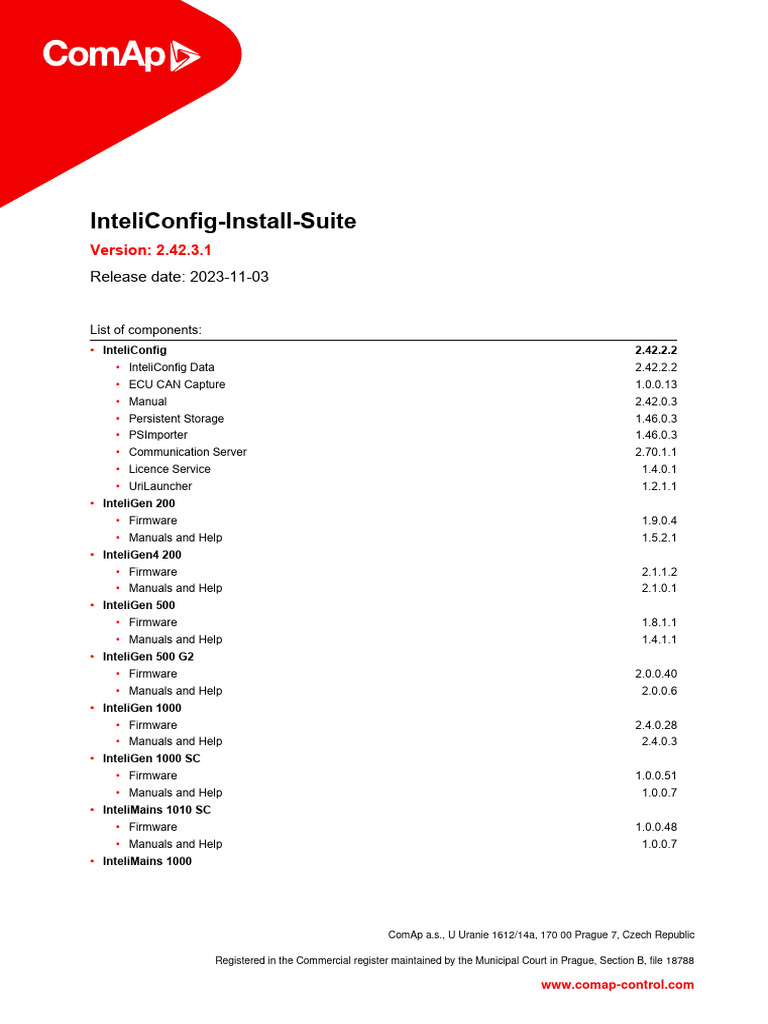 Inteliconfig Install Suite 2.42.3 | PDF | Computer Architecture | Computer Hardware