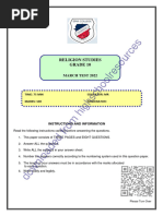 Grade 11 Religion Studies Revision Guide | PDF | Religious Pluralism ...