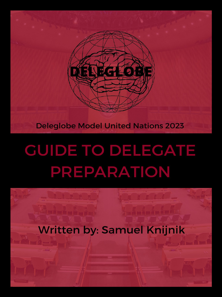 DegloMUN Guide To Delegate Preparation 2023 | PDF | Committee
