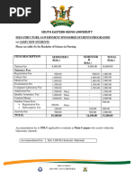 UPNG 2025 Fee Structure Overview | PDF | Postgraduate Education ...