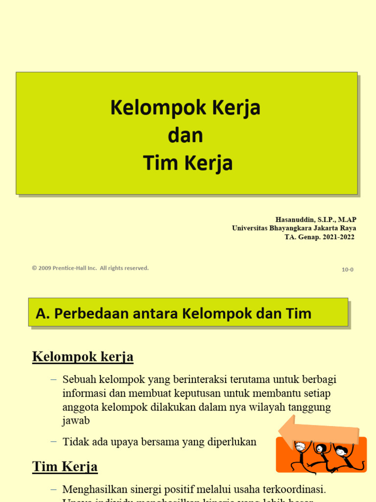 10 Kelompok Kerja Tim Kerja | PDF