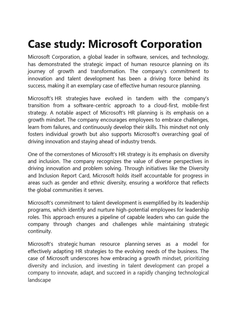 Case Studies-Shrm | PDF