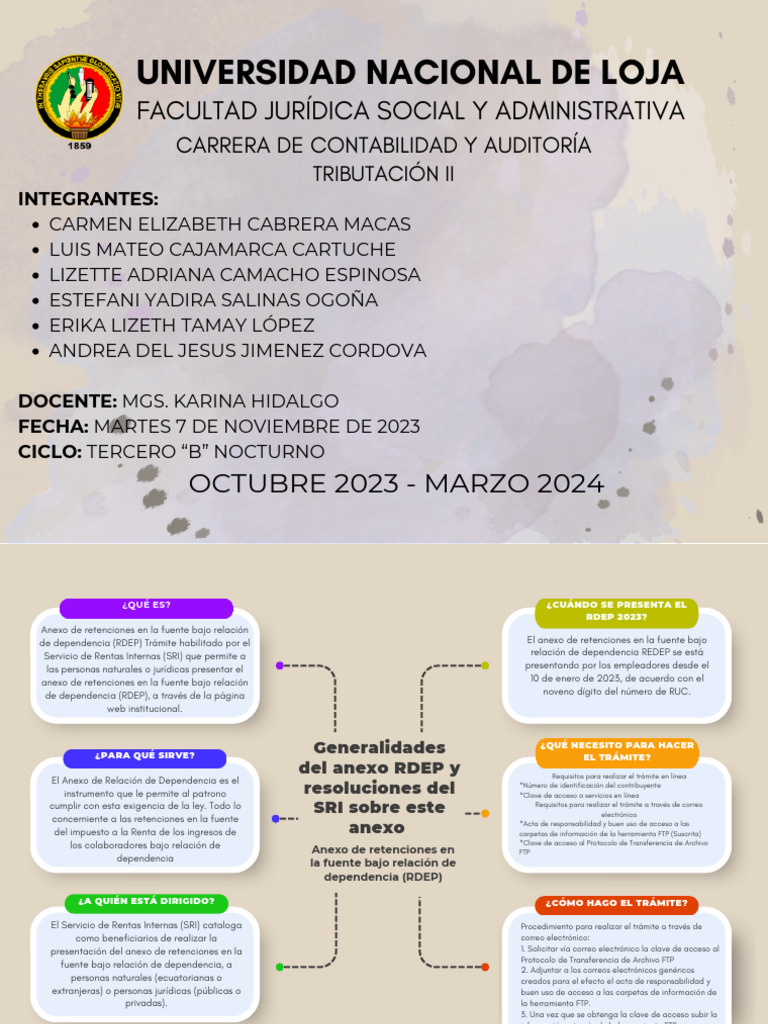 Anexo RDEP: Guía y Procedimientos | PDF | Protocolo de transferencia de ...